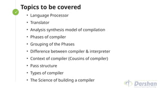 Unit1.pptx of compiler design students subjects | PPTX