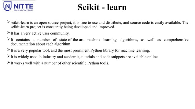 Machine learning basics using python programking | PPTX