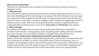 fundamentals of cloud computing and depth unit | PPTX
