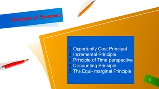 Economics Concept- Principles of Economics | PPTX