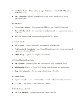 Unit Kali NetHunter is the official Kali Linux penetration testing ...