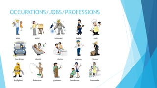 OCCUPATIONS, JOBS AND PROFESSIONS IN ENGLISH | PDF