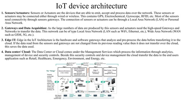 IoT Introduction with specific examples | PPTX