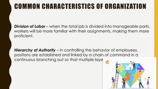 an overview of management & organization | PPTX