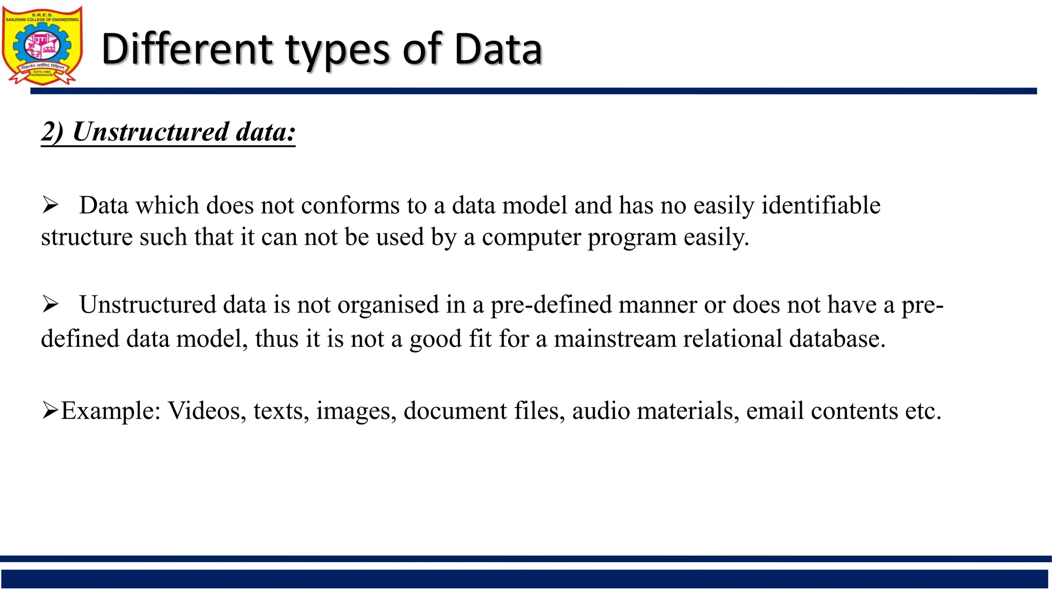 Foundation of Data Science Unit 1 Notes Big Data | PDF