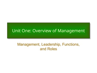 Unit 1.1 Introduction to Management.pptx