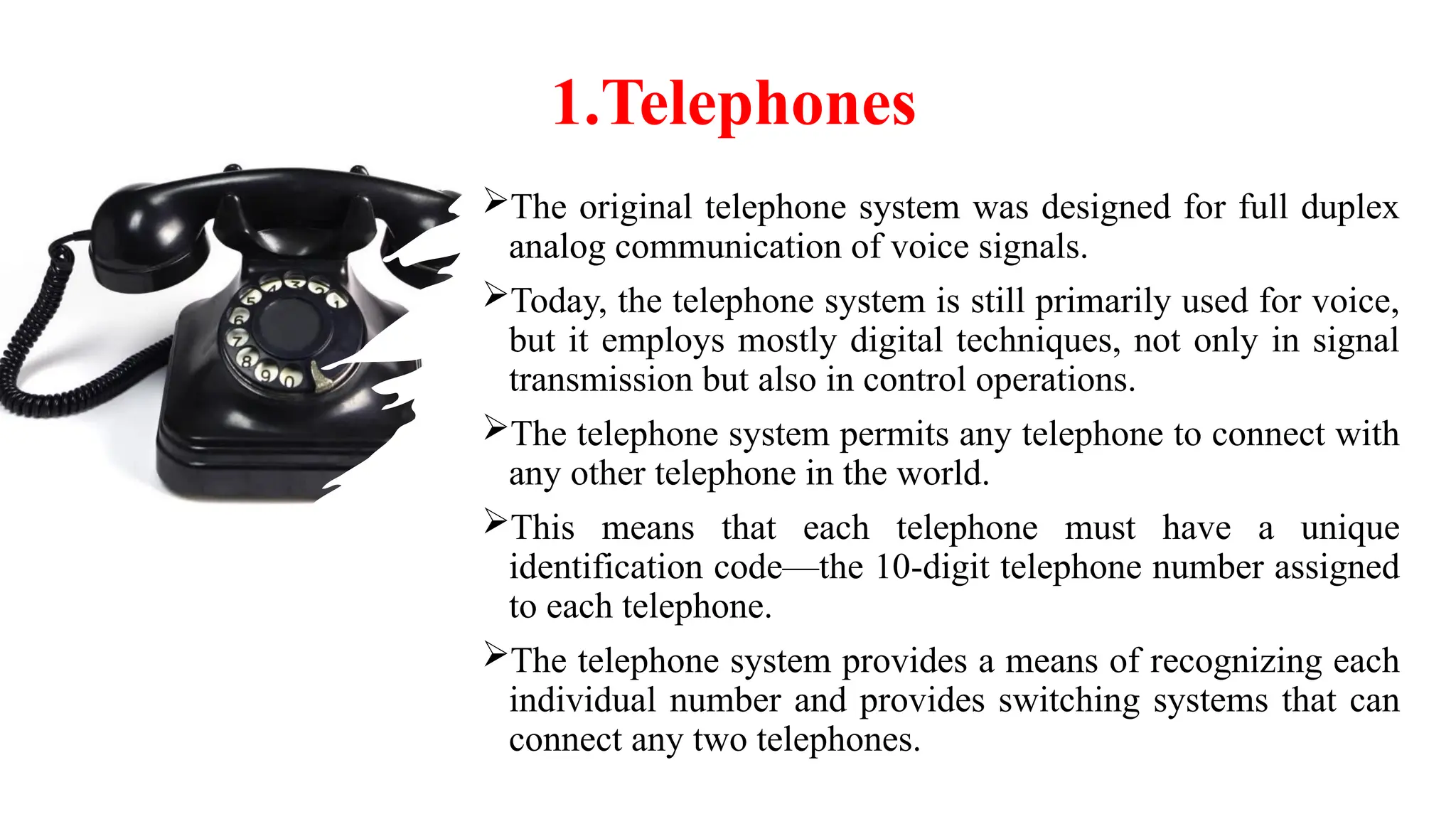 This document provides the details about telecommunication systems | PPTX