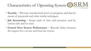 Fundamentals of Operating Systems and Process Management | PPTX