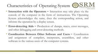 Fundamentals of Operating Systems and Process Management | PPTX