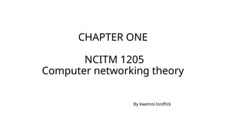 UNIT Introduction to Computer network.pptx