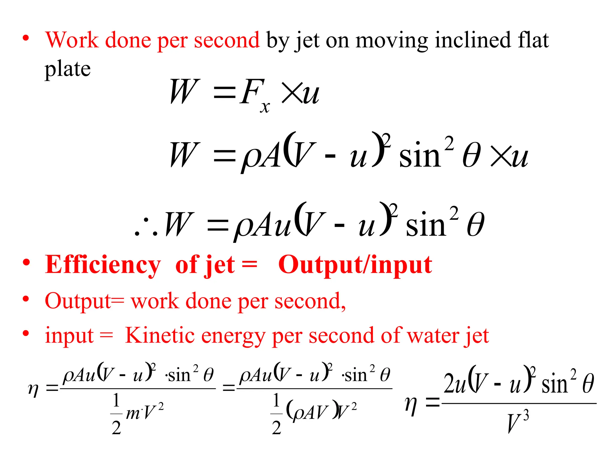 Impact of Jet. Impulse momentum principle and its application to fixed ...