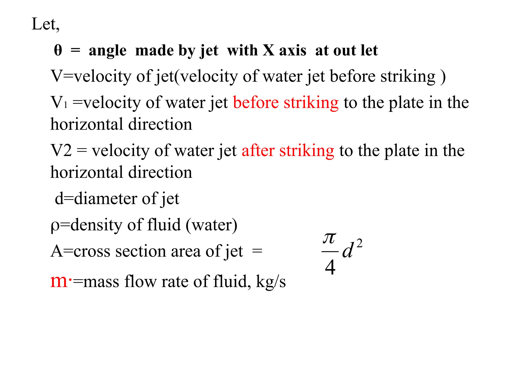 Impact of Jet. Impulse momentum principle and its application to fixed ...