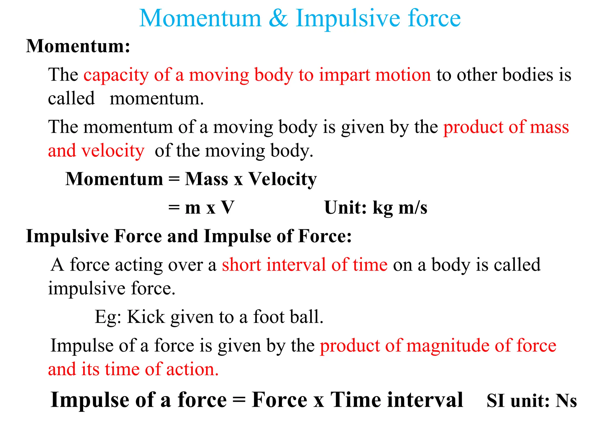 Impact of Jet. Impulse momentum principle and its application to fixed ...