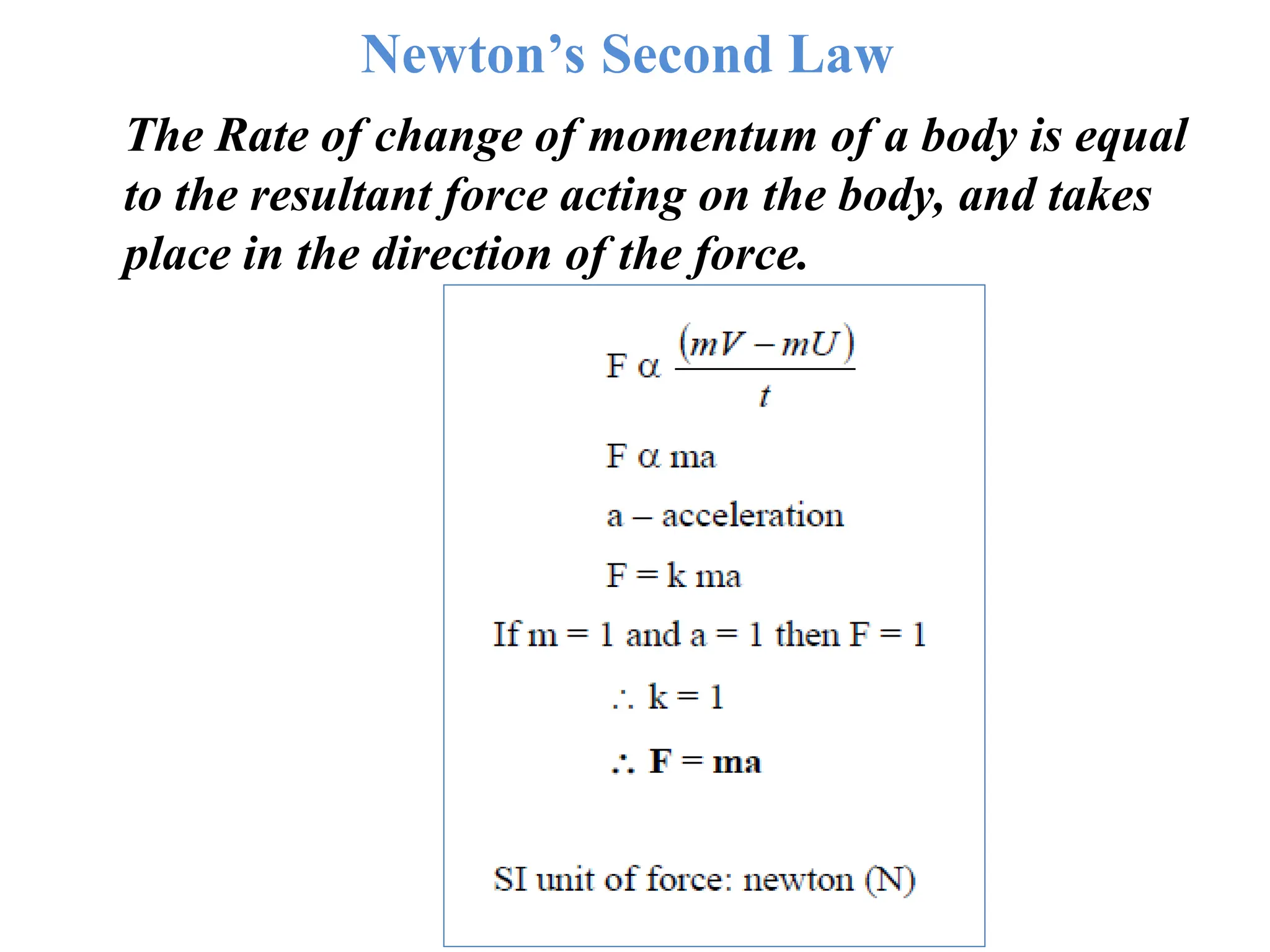 Impact of Jet. Impulse momentum principle and its application to fixed ...
