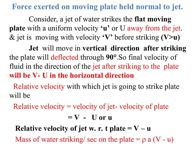 Impact of Jet. Impulse momentum principle and its application to fixed ...