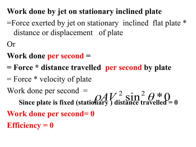 Impact of Jet. Impulse momentum principle and its application to fixed ...