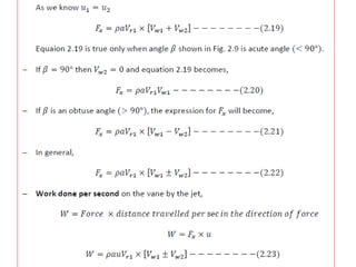 Impact of Jet. Impulse momentum principle and its application to fixed ...