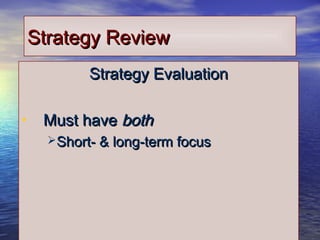 Unit 1 3 strategy evaluation | PPT