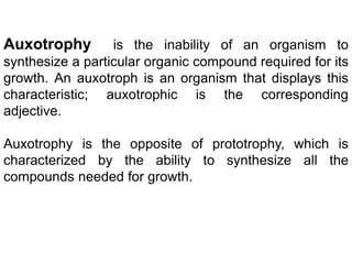 Nutritional-classification-of-microorganisms (part 2) | PPT