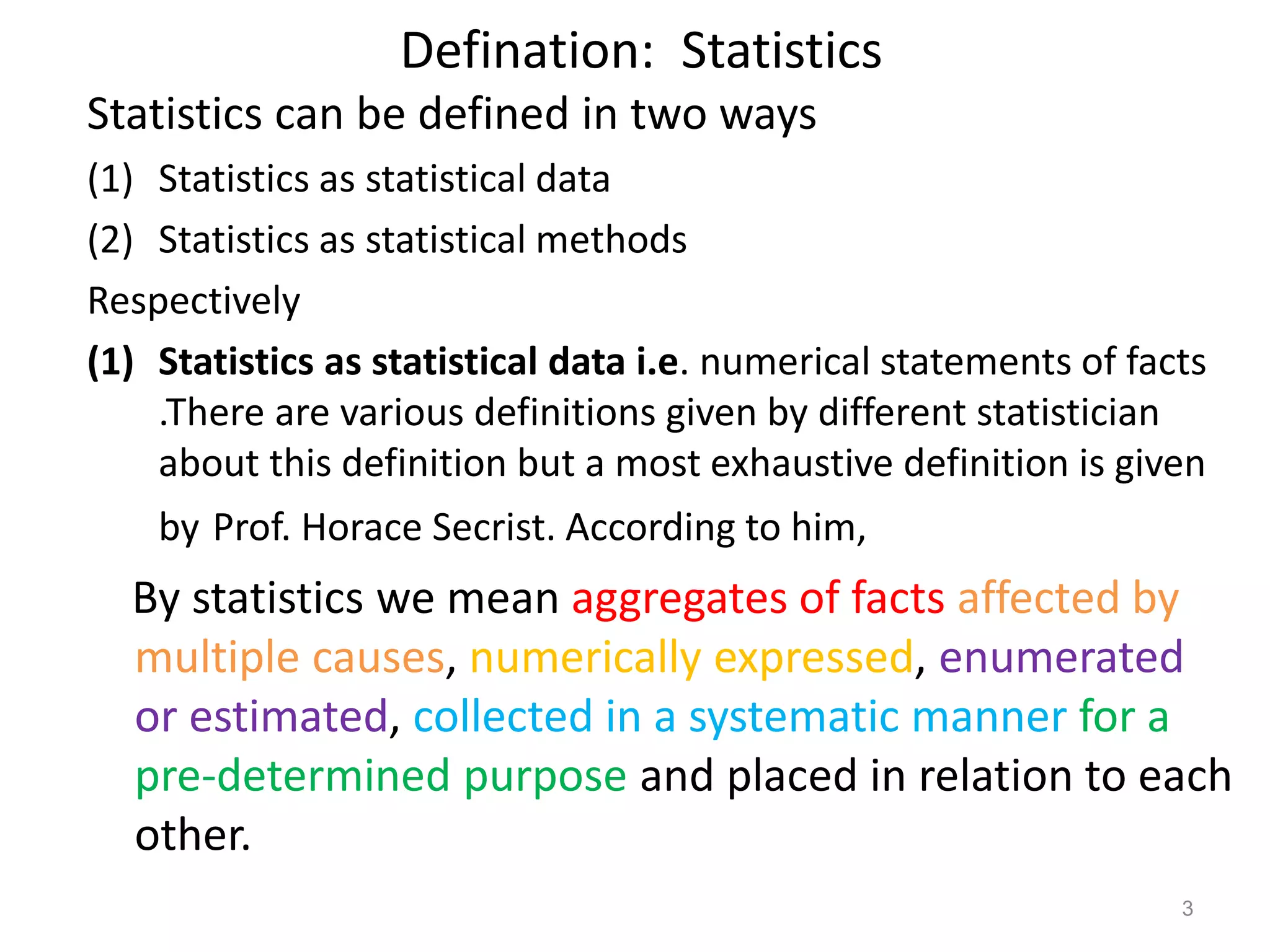 UNIT 1-4 Defination,Diagram ,graphs ,measure of central tendency ppt (1 ...