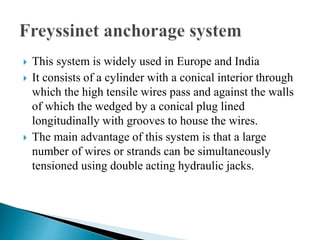 Unit 1 anchorage systems | PPTX