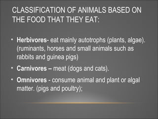 Unit 1 animal nutrition | PPT