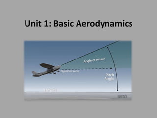 Unit 1 Basic Aerodynamics ATPP 200 | PPT
