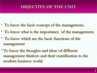 Basic Concept of Management | PPT