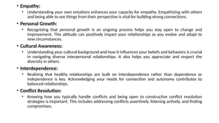 Introduction to Interpersonal Relationship | PPTX