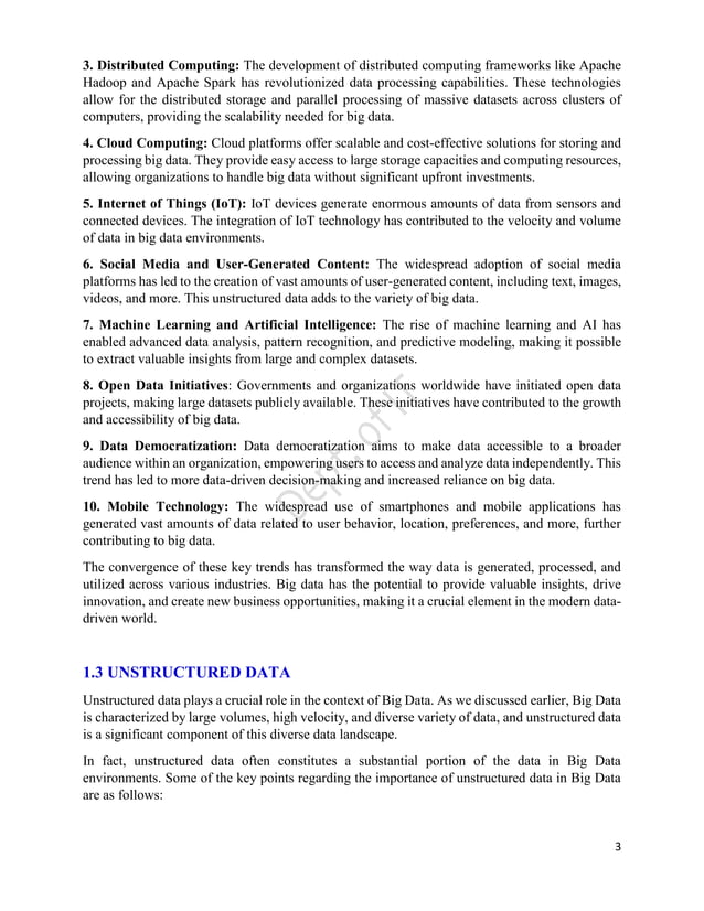 UNIT 1 -BIG DATA ANALYTICS Full.pdf | Databases | Computer Software and Applications