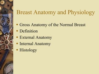 breast anatomy and physiology | PDF