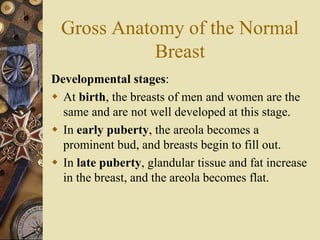 breast anatomy and physiology | PDF