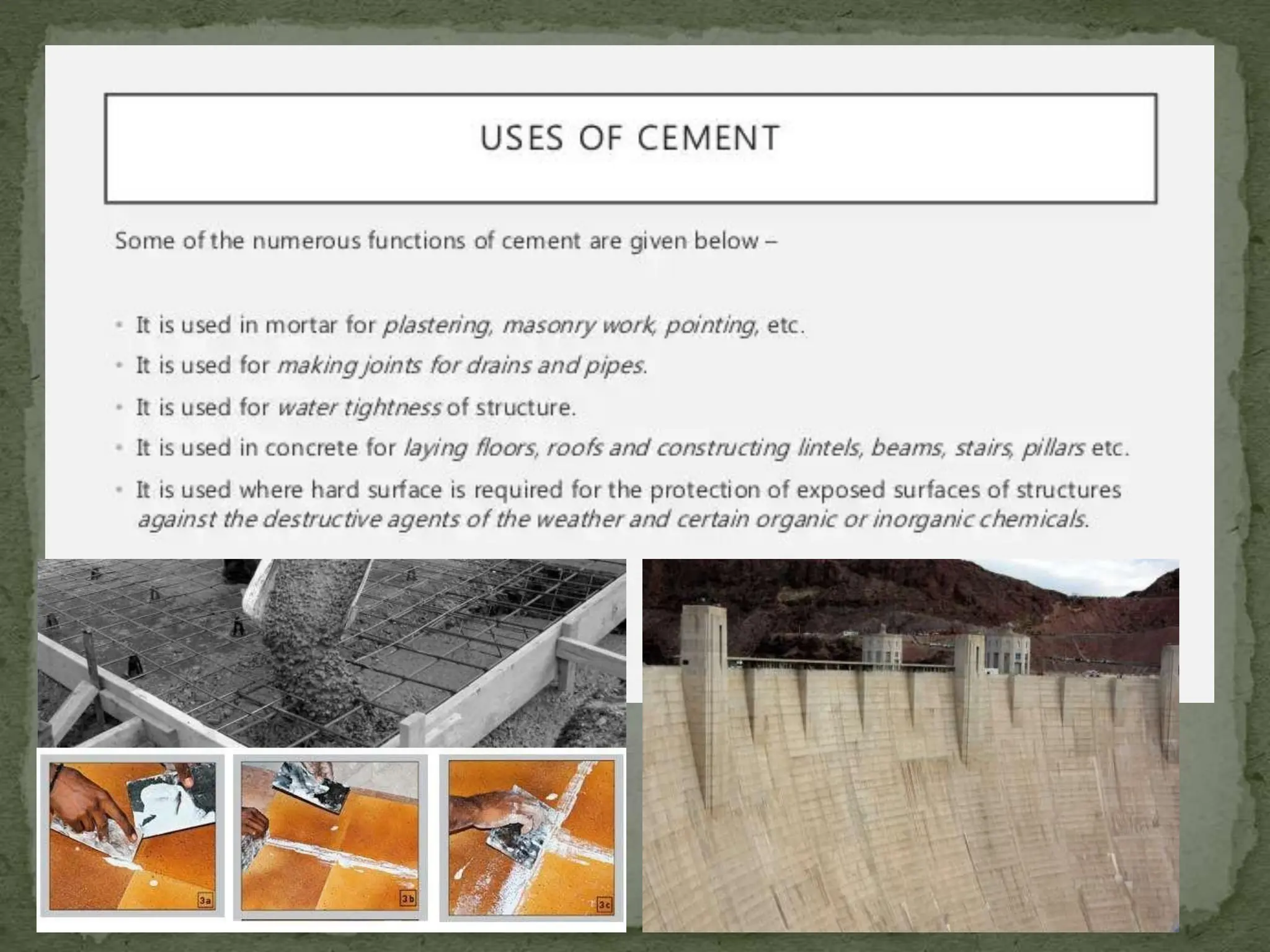 UNIT 1 - Cement types basics properties n | PDF