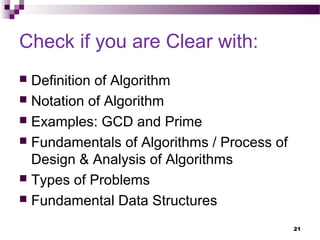 Unit 1 chapter 1 Design and Analysis of Algorithms | PPT