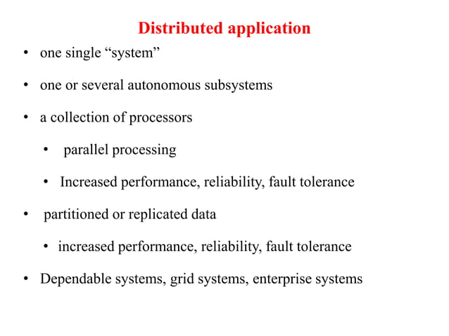Introduction To Distributed Systems Ppt