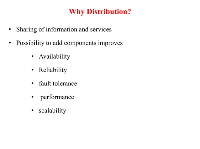 Introduction to Distributed Systems | PPT