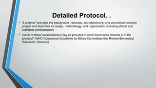 Unit 1 - Clinical Trial Protocol. Clinical research Regulation.pptx