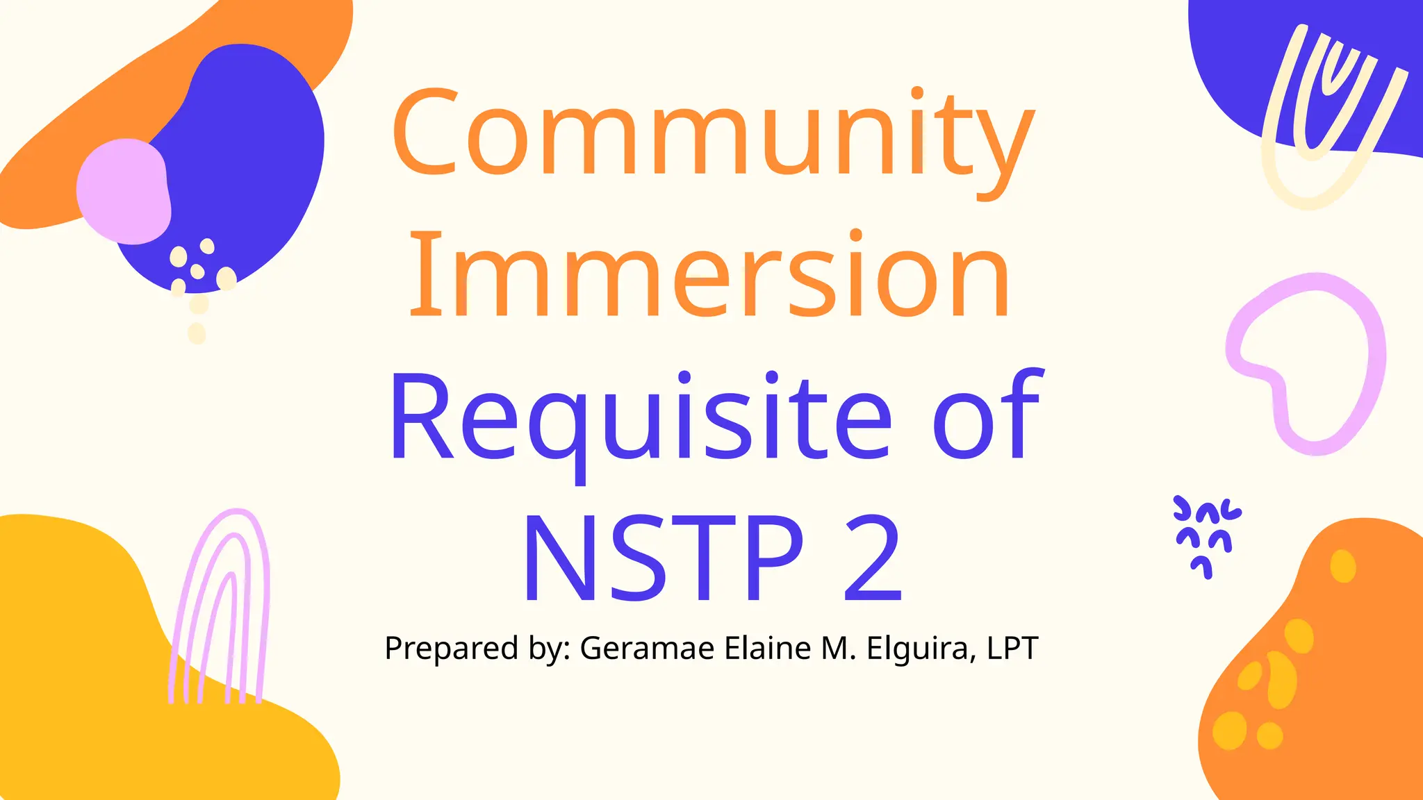 UNIT 1 - Community Immersion and its Objectives.pptx