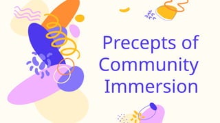 UNIT 1 - Community Immersion and its Objectives.pptx