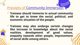UNIT 1 - Community Immersion and its Objectives.pptx