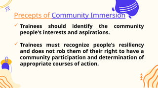 UNIT 1 - Community Immersion and its Objectives.pptx
