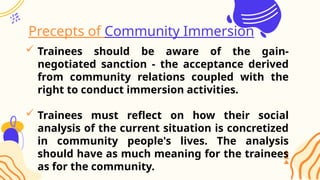 UNIT 1 - Community Immersion and its Objectives.pptx
