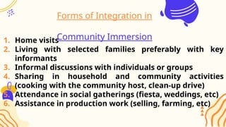 UNIT 1 - Community Immersion and its Objectives.pptx