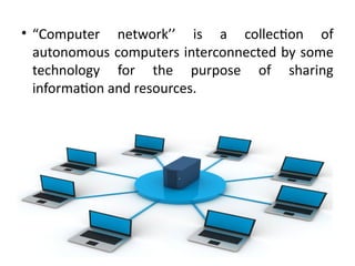 unit 1- Basics of Computer communication and networks.pptx