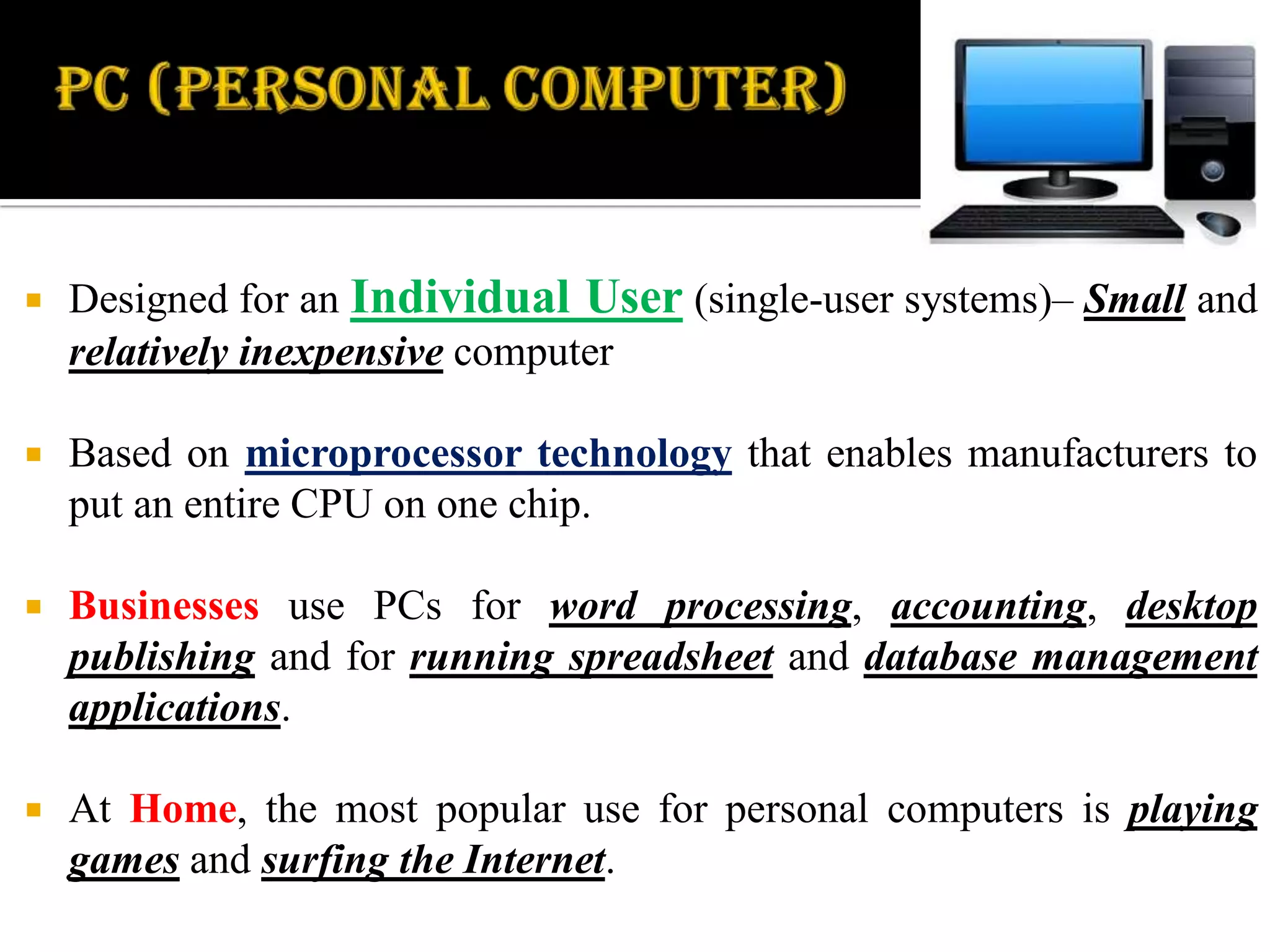 Unit 1 computer concepts | PPT