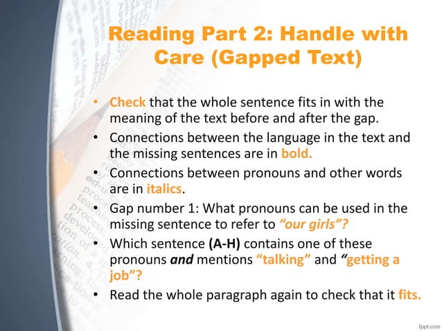 Unit from Ready for FCE | PPTX