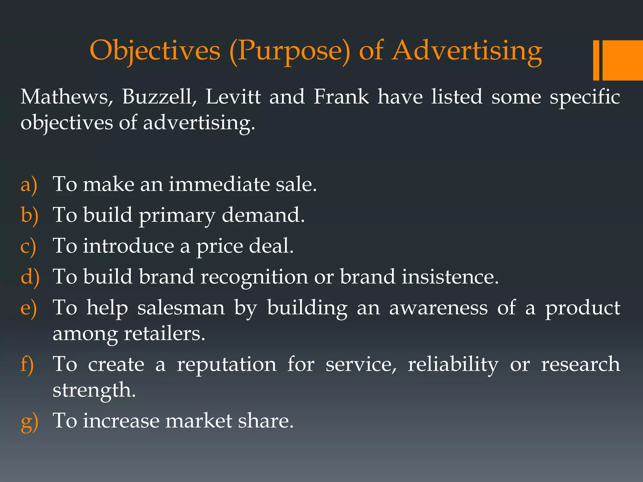 Creative advertising and media planning – introduction | PPTX