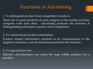 Creative advertising and media planning – introduction | PPTX