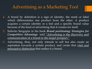 Creative advertising and media planning – introduction | PPTX