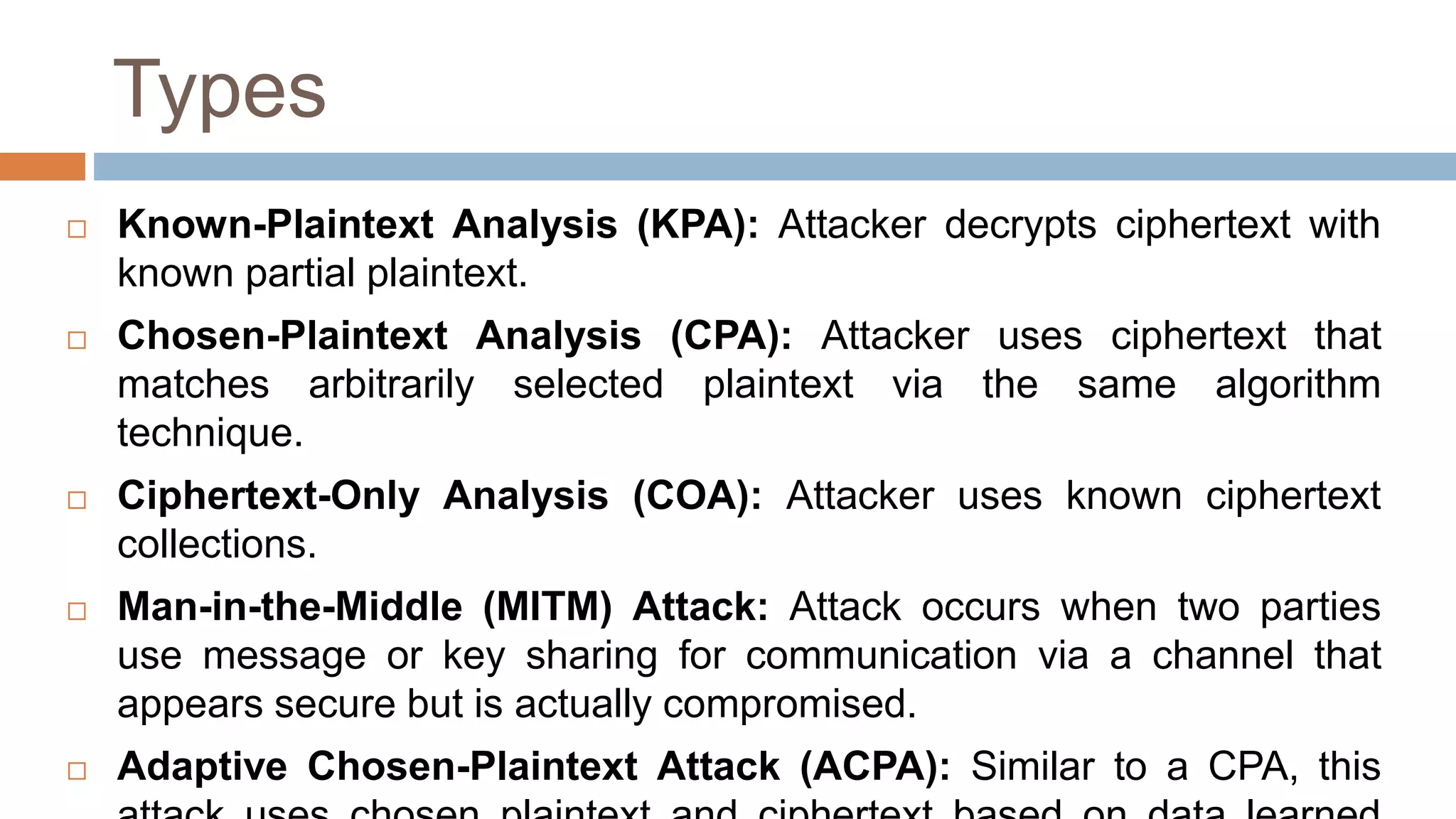 Cryptanalysis | PPTX